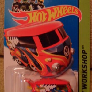 HOT WHEELS NEW VOLKWAGEN KOOL KOMBI HW Workshop RED rare 2014