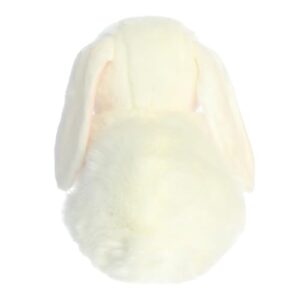 Aurora® Realistic Miyoni® Lop Eared Bunny Stuffed Animal - Lifelike Detail - Cherished Companionship - White 9 Inches