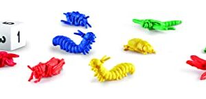 Learning Resources Take 10! Color Bug Catchers, Fine Motor Skills, for 2-4 Players, Ages 3+