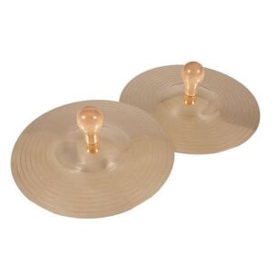 westco 6" brass cymbals for beginners - 1 pair