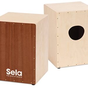 Sela SE 018 Snare Cajon Kit Medium with Instructions and Audio CD, (SE018)