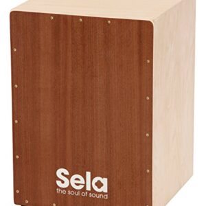 Sela SE 018 Snare Cajon Kit Medium with Instructions and Audio CD, (SE018)