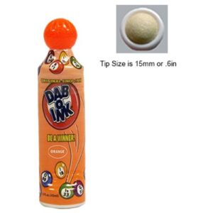 Dab-O-Ink Six Pack 1.5oz Mini Tip Assorted Bingo Dauber