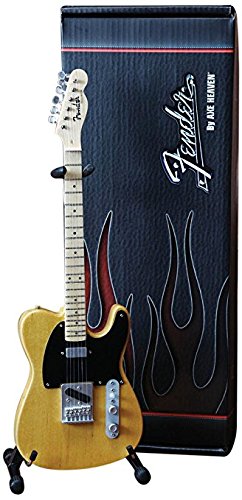 Axe Heaven FT-001 Fender Telecaster Butterscotch Blonde Miniature Guitar