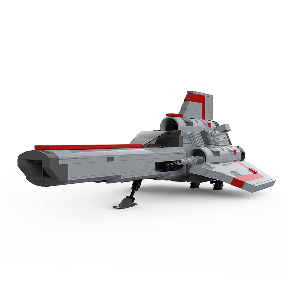 Sayotoo Colonial Viper MK1 Building Kit; Battles Galactica Collection Viper MK I Construction Sets, Viper Mark I Space Fighter Model Building Toys for Boys Aged 8+, New 2022 (607 Pieces)