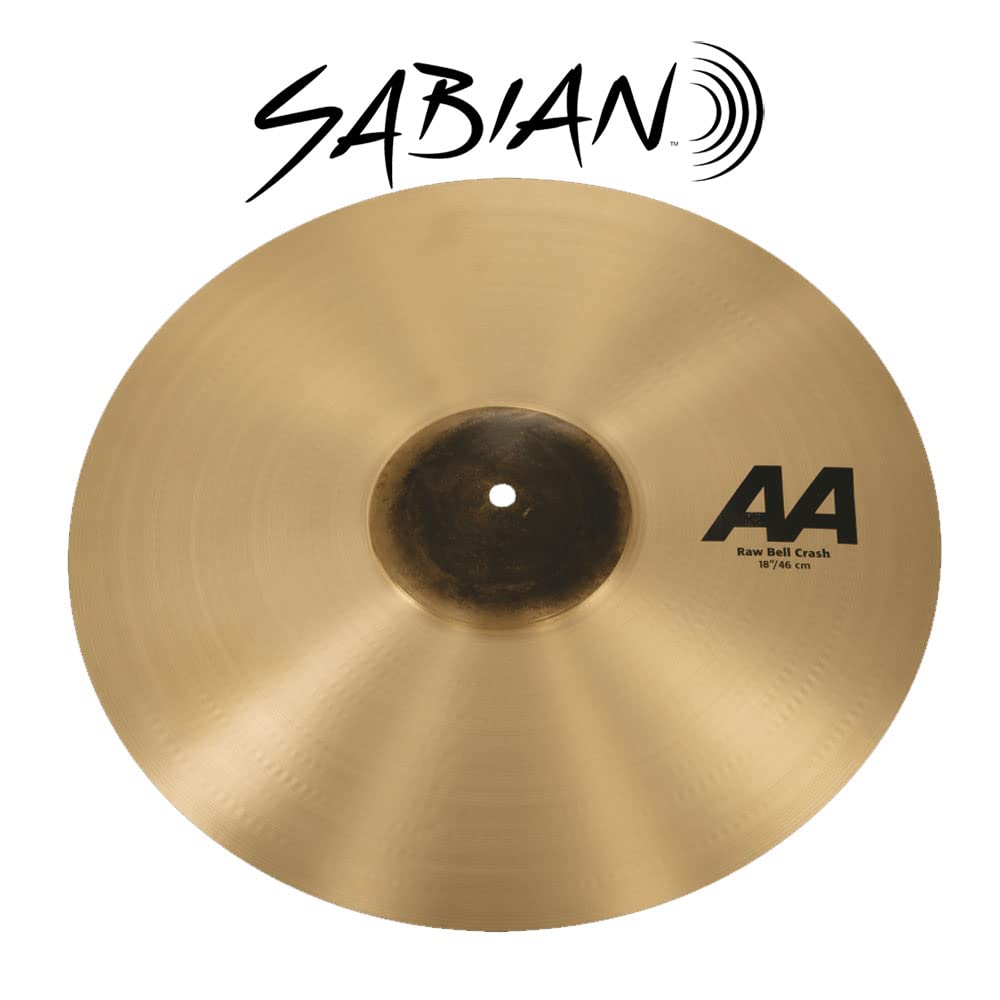 SABIAN 18" AA Raw Bell Crash, Brilliant Finish