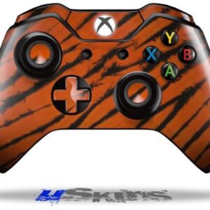 WraptorSkinz Decal Style Vinyl Skin Wrap compatible with XBOX One Original Wireless Controller Tie Dye Bengal Belly Stripes