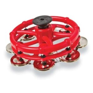 latin percussion lp193b click tambourine new brass jingles