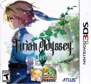 etrian odyssey untold: millennium girl w/ bonus design book & cd nintendo 3ds