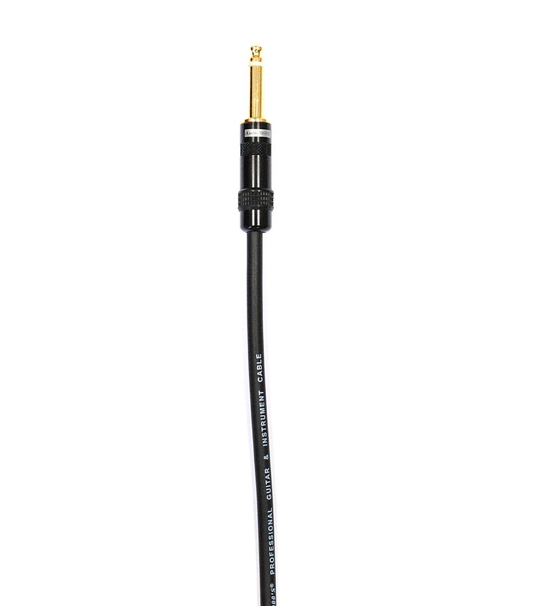 Audio2000's C28001P2 1Ft 1/4" TS Right Angle To 1/4" TS Cable (2 Pack)