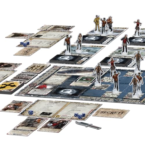 Dead of Winter - Post-Apocalyptic Survival Strategy Board Game for 2-5 Players Ages 13+, by Plaid Hat Games