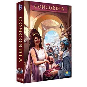 Rio Grande Games: Concordia, Historical Strategy Board Game, Average Play Time 90 Minutes, 2 to 5 Players, for Ages 14 and up