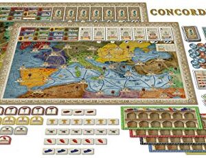 Rio Grande Games: Concordia, Historical Strategy Board Game, Average Play Time 90 Minutes, 2 to 5 Players, for Ages 14 and up