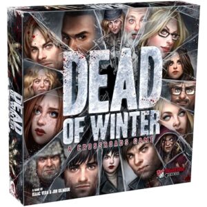 dead of winter - post-apocalyptic survival strategy board game for 2-5 players ages 13+, by plaid hat games