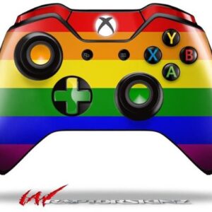 WraptorSkinz Decal Style Vinyl Skin Wrap compatible with XBOX One Original Wireless Controller Rainbow Stripes - (CONTROLLER NOT INCLUDED)