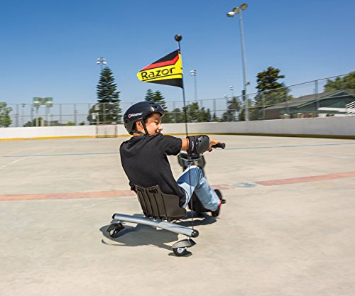 Razor Power Rider 360 9 MPH Drifting Trike Ride-On Electric Powered Tricycle