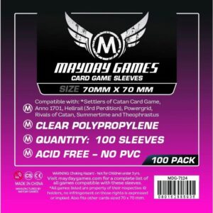 mayday games small square card sleeves