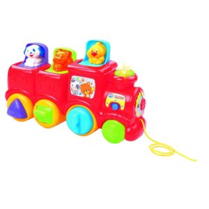 vtech roll & surprise animal train , red, 6-36 months