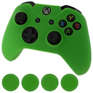 assecure green protect & grip pack soft silicone skin grip protective cov.