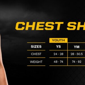 EvoShield Women's Racerback Chest Guard, Youth - Small