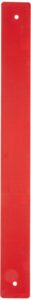 smartsign - k-2192-r-dg-03x30 reflective sign post panel | 3" x 30" 3m diamond grade reflective aluminum red