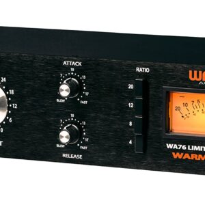 Warm Audio WA76 Single Channel Discrete Compressor, Black