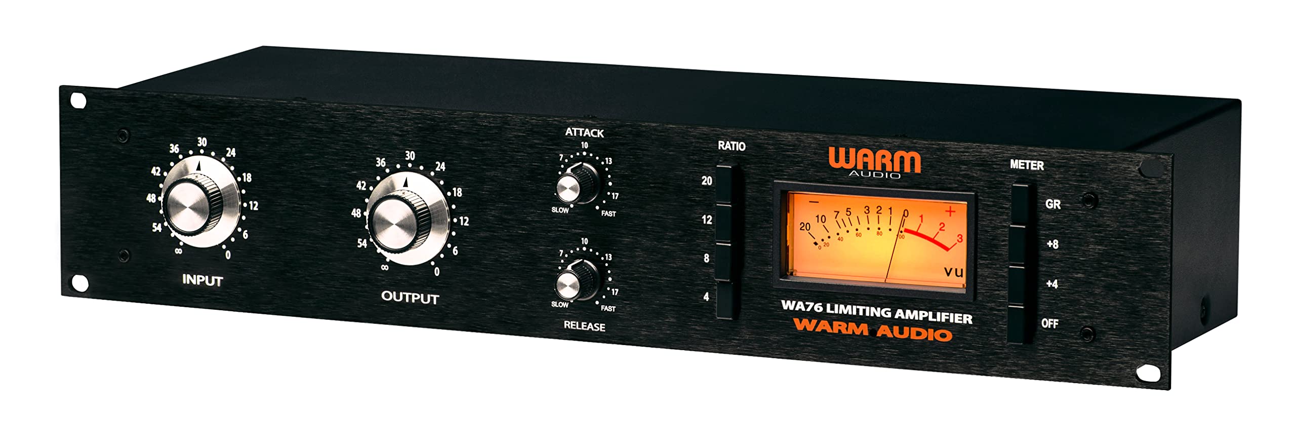 Warm Audio WA76 Single Channel Discrete Compressor, Black