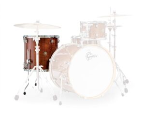 gretsch drums catalina maple cm1-1414f-wg drum set floor tom, walnut glaze