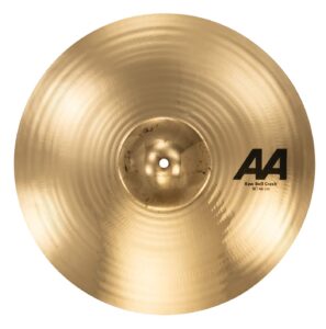 sabian 18" aa raw bell crash, brilliant finish