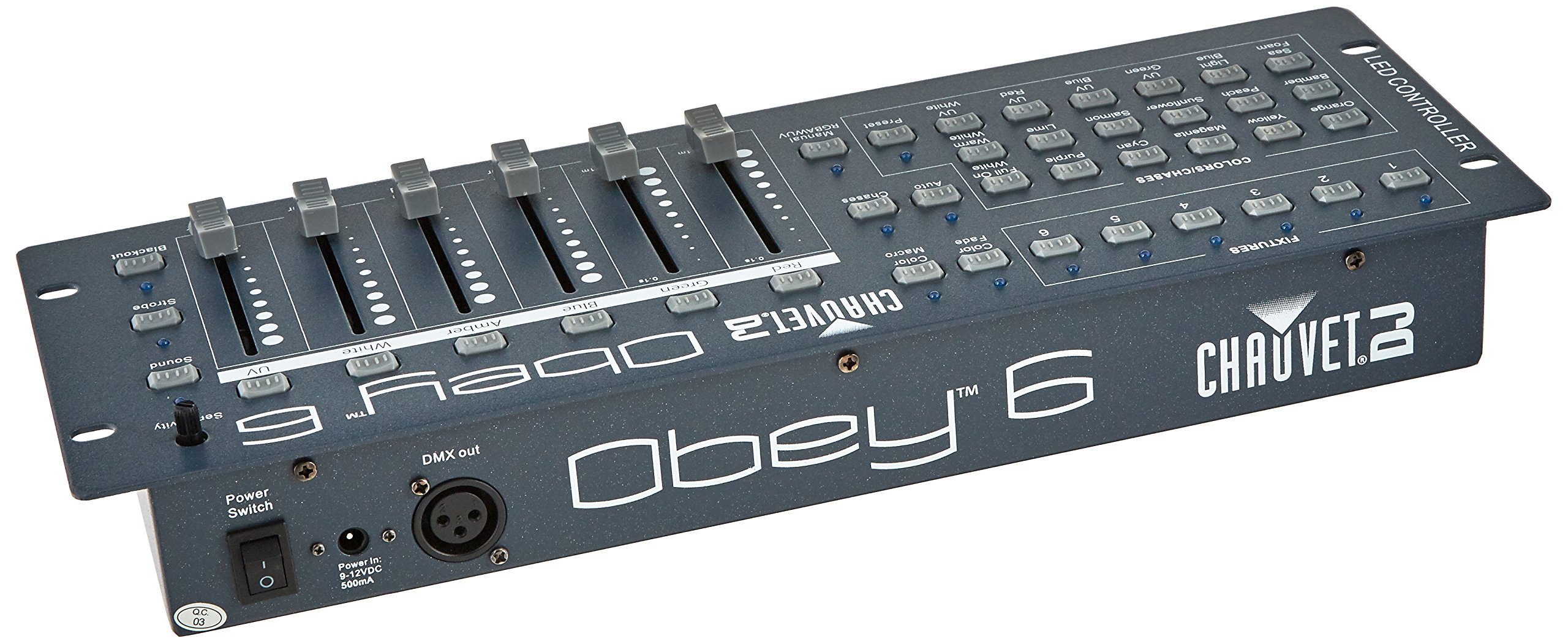 CHAUVET DJ Obey 6 Universal DMX-512 Compact Stage Light Controller