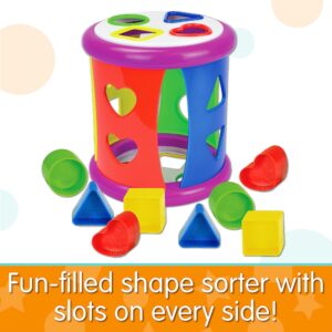 The Learning Journey Early Learning - My First Shape Sorter - A Fun Way to Learn Shapes - Toddler Toys & Gifts for Boys & Girls Ages 12 Months and Up, Multi, Medium