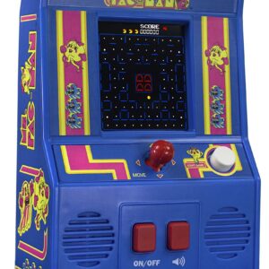 Basic Fun Arcade Classics - Ms Pac-Man Retro Mini Arcade Game,Multicolor