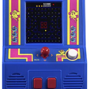 Basic Fun Arcade Classics - Ms Pac-Man Retro Mini Arcade Game,Multicolor