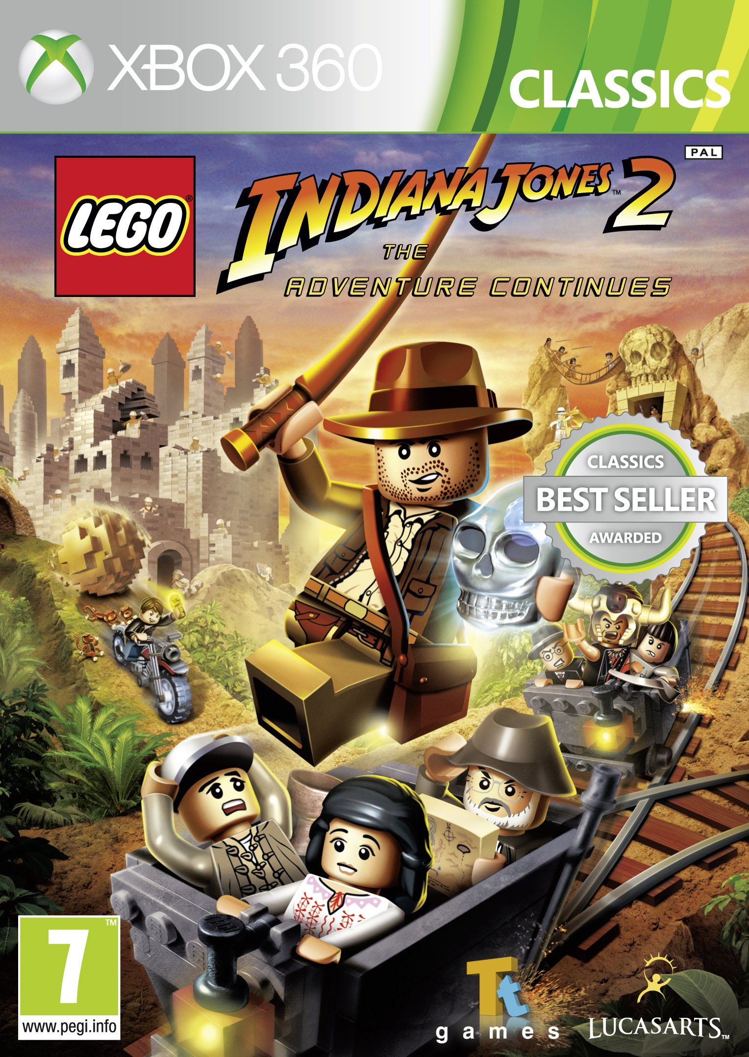 Lego Indiana Jones 2 - The Adventures Continues (Xbox 360)