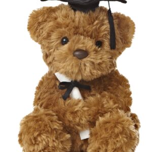 Aurora - Graduation - 8.5" Wagner Bear Graduation - Black Cap