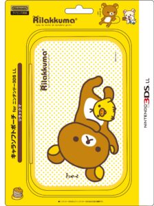 nintendo official kawaii 3ds xl soft case -rilakkuma-