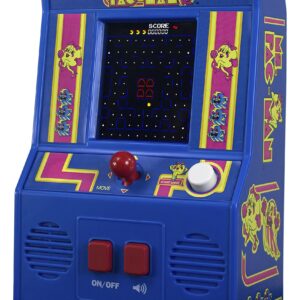 Basic Fun Arcade Classics - Ms Pac-Man Retro Mini Arcade Game,Multicolor