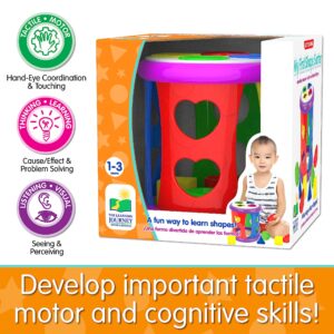 The Learning Journey Early Learning - My First Shape Sorter - A Fun Way to Learn Shapes - Toddler Toys & Gifts for Boys & Girls Ages 12 Months and Up, Multi, Medium