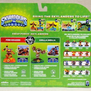 Skylanders Swap Force 2 Pack (Swap-Able) Fire Kraken & Grilla Drilla