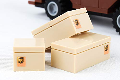 Daron UPS Package Car Construction Toy BL99977, Brown