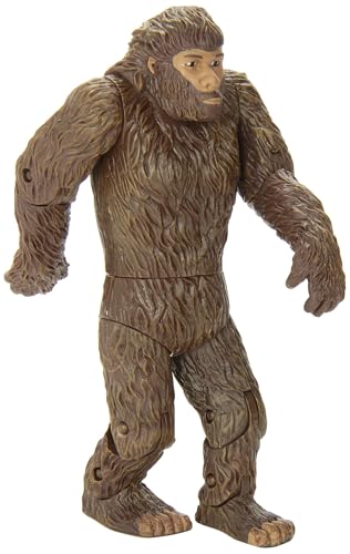 Archie Mcphee Bigfoot Action Figure Brown, Standard