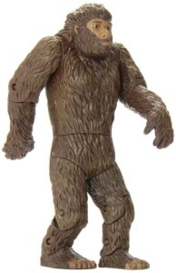 archie mcphee bigfoot action figure brown, standard