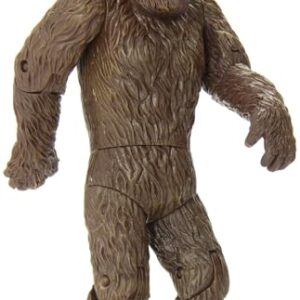 Archie Mcphee Bigfoot Action Figure Brown, Standard