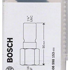 Bosch 2608598153 Adapter For Diamond Drill Bit 5/8" In Black