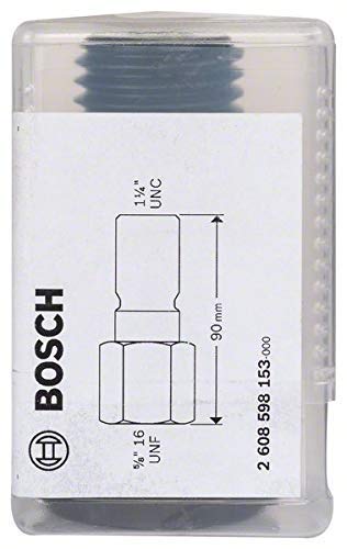 Bosch 2608598153 Adapter For Diamond Drill Bit 5/8" In Black