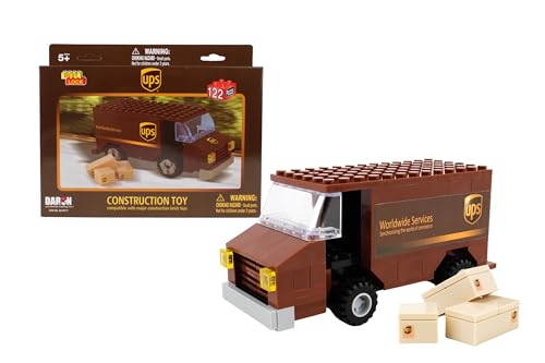 Daron UPS Package Car Construction Toy BL99977, Brown