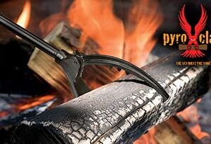 36" Pyroclaw Ultimate Campfire/Fireplace Tool, Log Grabber, Very Heavy Duty and "BUILT TO LAST"