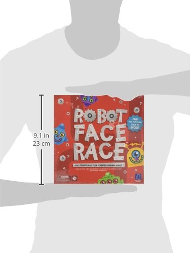 Educational Insights Robot Face Race, Fast Paced Color Recognition Matching Game, for 2-4 Players, Award-Winning Fun Family Board Game for Kids Ages 4+