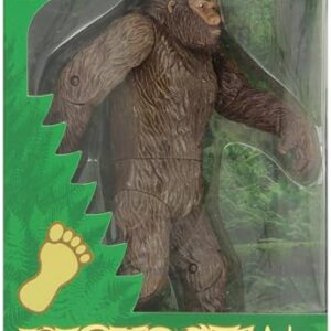 Archie Mcphee Bigfoot Action Figure Brown, Standard