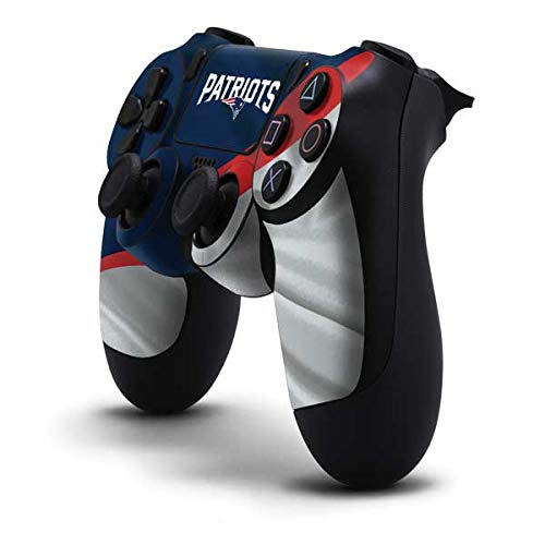 Skinit Decal Gaming Skin Compatible with PS4 Controller - Officially Licensed NFL New England Patriots Design